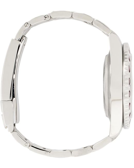 A Bathing Ape Type 1 Crystal Stone Watch in Red for Men | Lyst