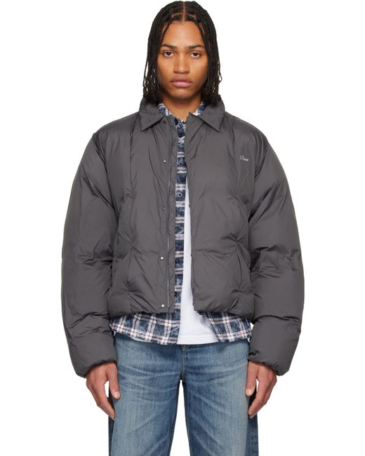 Dime Pleated Puffer Jacket in Black for Men | Lyst UK