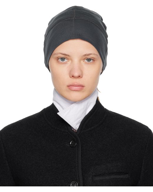 Rier Polar Jersey Beanie in Black | Lyst UK