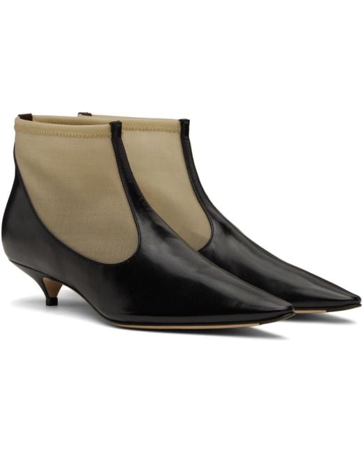 The Row Mesh Boots in Black | Lyst