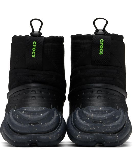 Crocs™ Echo Boot Z Shield Boots in Black for Men | Lyst