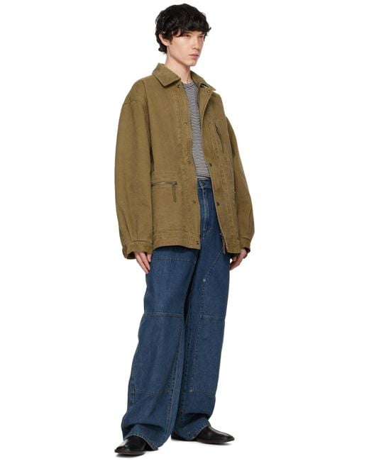 Isabel Marant Tan Kimel Jacket for Men | Lyst