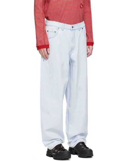 Dime Classic Baggy Jeans in White for Men | Lyst
