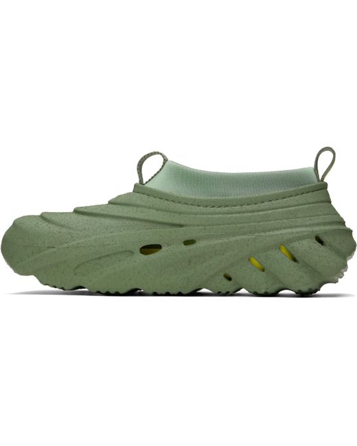 Crocs™ Echo Storm Sandstorm Slip-On Loafers in Green for Men | Lyst