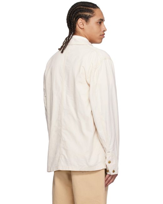 Polo Ralph Lauren Off- Twill Utility Jacket in Natural for Men | Lyst