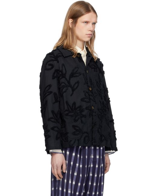 HARAGO Chore Jacket in Black for Men | Lyst