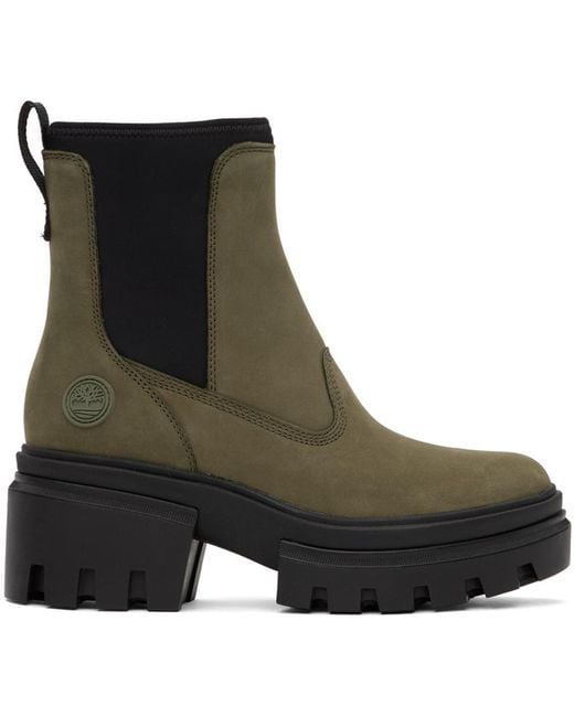 Timberland Everleigh Chelsea Boot in Black | Lyst UK