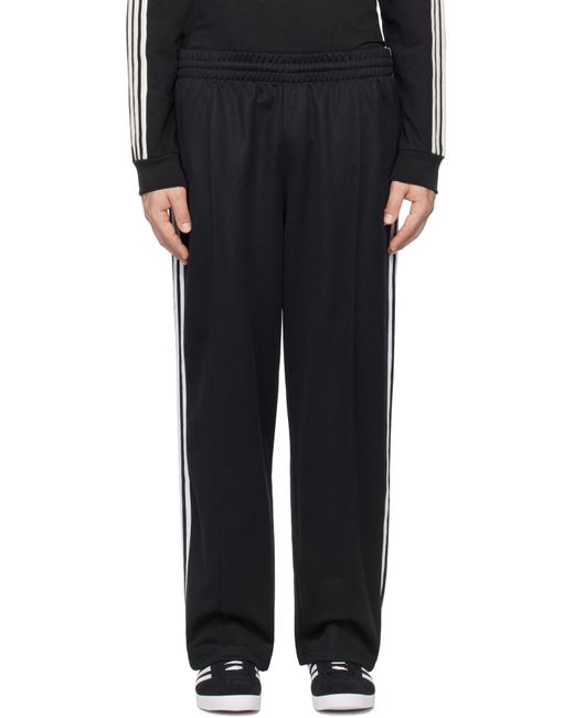 adidas Originals Adicolor Baggy Fit Firebird Track Pants in Black for Men | Lyst