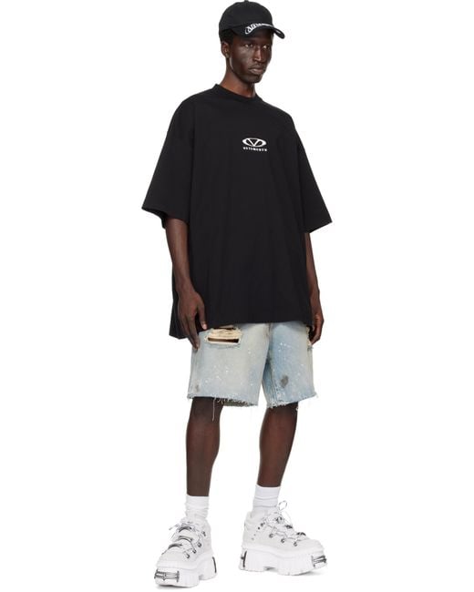 Vetements New Rock Edition Fire Platform Sneakers in Black | Lyst