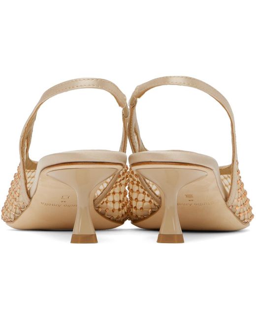 STUDIO AMELIA Razor 50 Heels in Black | Lyst