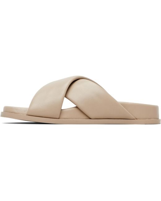 Anine Bing Emi Slides in Black | Lyst UK