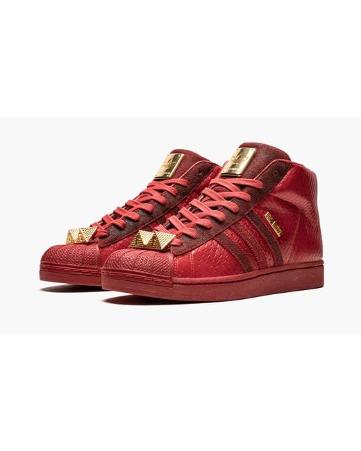 adidas Pro Model in Red for Men | Lyst