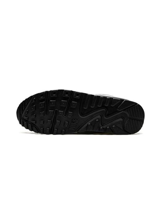 Nike Air Max 90 "Reflective Logo" Shoes in Black | Lyst UK