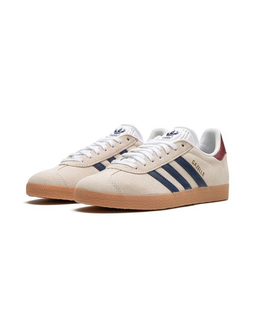 adidas Gazelle "Off / Dark / Gum" Shoes in Black | Lyst UK