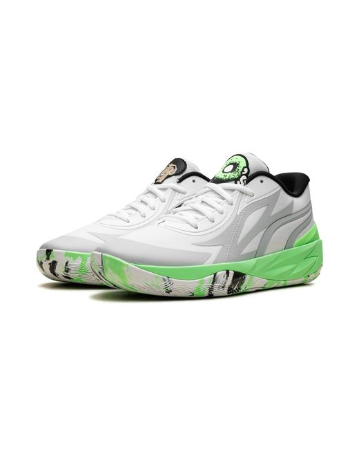 PUMA Mb.02 Lo "lamelo's" Shoes in Green | Lyst UK