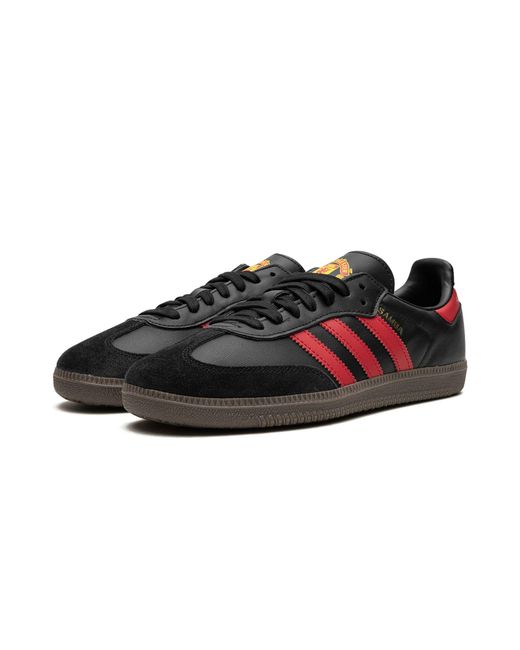 adidas Samba "manchester United" Shoes in Black | Lyst UK
