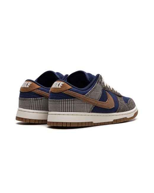 Nike Dunk Low "tweed Corduroy" Shoes in Blue | Lyst UK