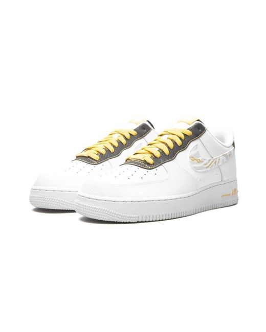 Nike Air Force 1 Low Link Zebra" Shoes in Black | Lyst UK