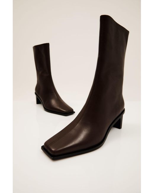 St. Agni Border Boot in Brown | Lyst UK
