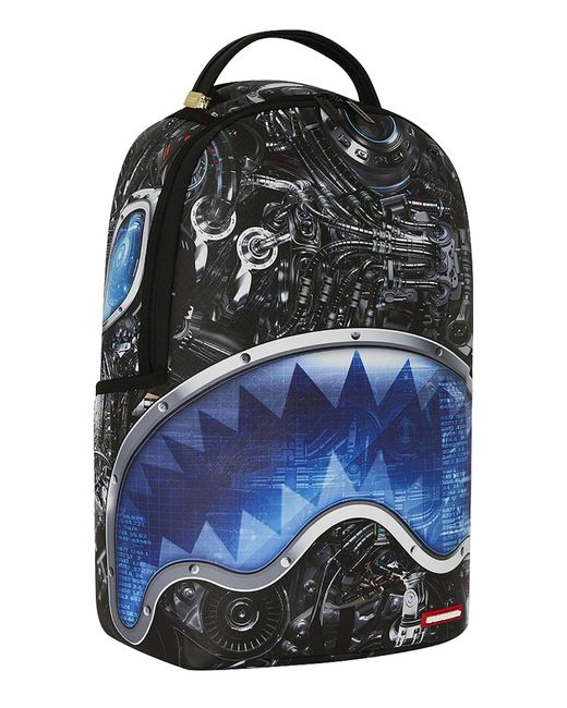 Sprayground 20l Full Mechanical Shark Backpack in Blue for Men | Lyst