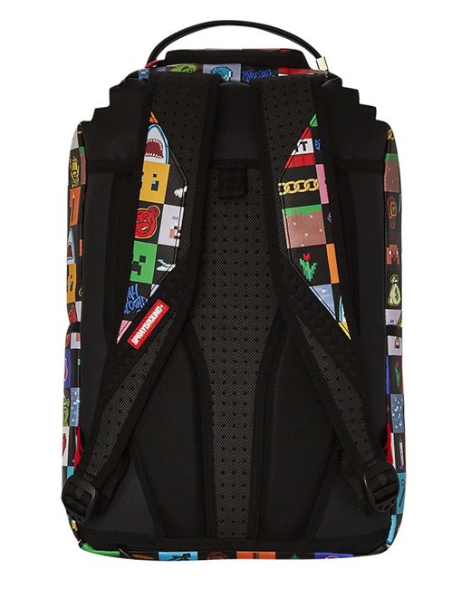 Sprayground Minecraft Check Backpack in Blue for Men | Lyst UK