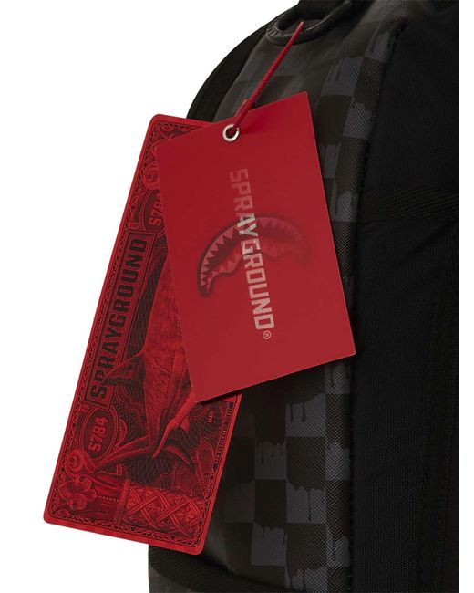 Sprayground Atomic Vapor Shark Backpack in Black for Men | Lyst