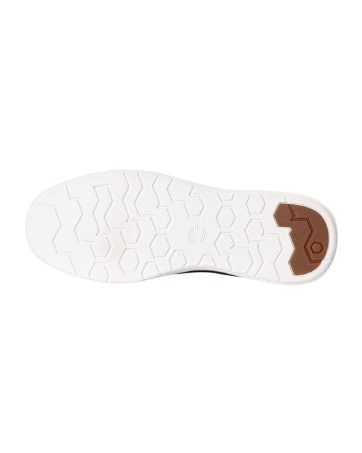 Timberland Allston Mid Lace Leather Trainers in Brown for Men | Lyst