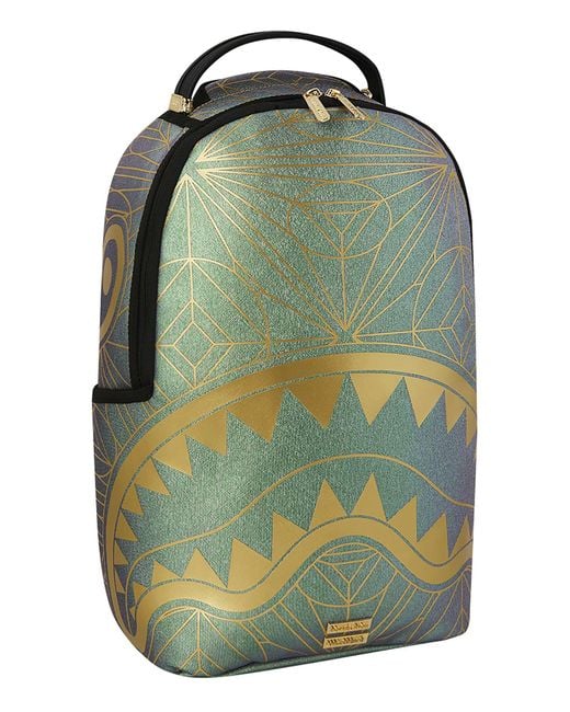 Sprayground 20l Foundation Crystal Iridescent Shark Backpack in Green ...