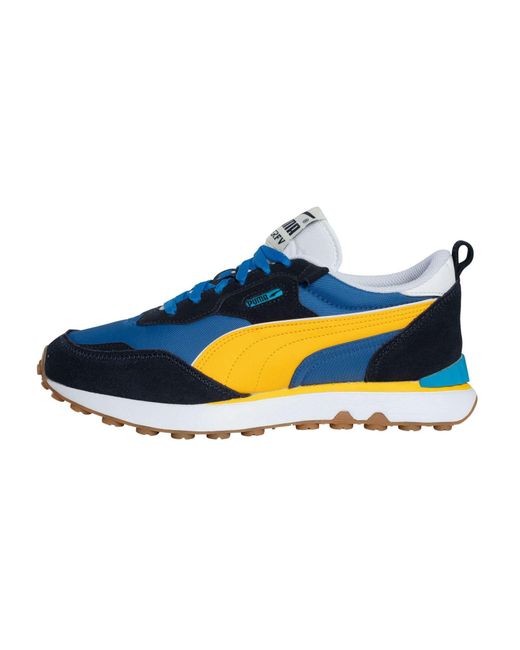 PUMA Rider Fv Essentials Trainers in Blue for Men | Lyst