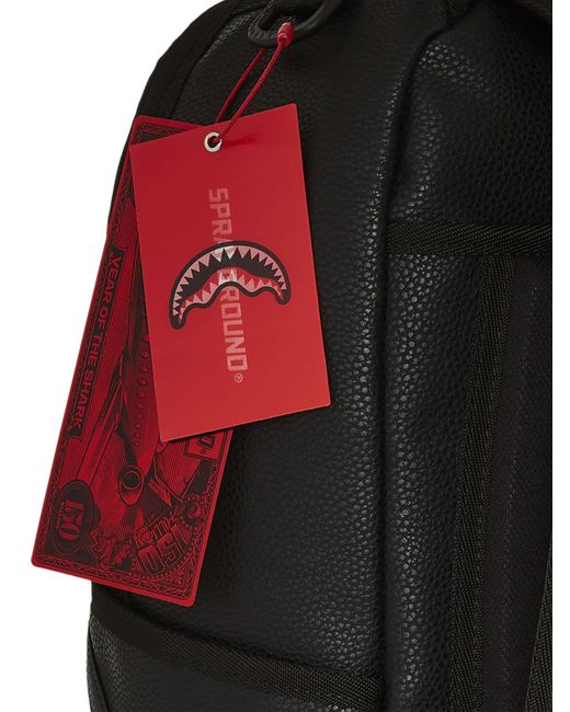 Sprayground 20l Shark Central Backpack in Black for Men | Lyst