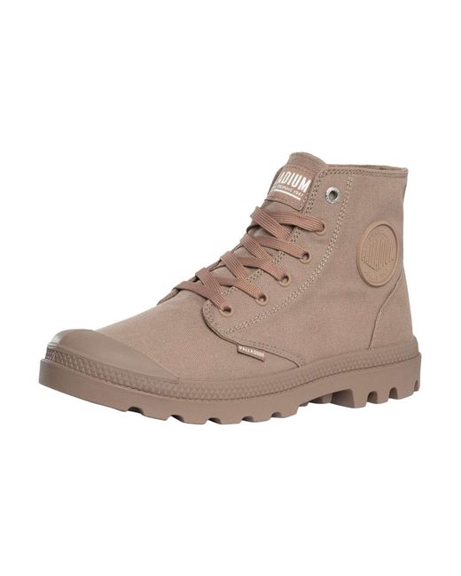 Palladium Mono Chrome Boots in Brown for Men | Lyst UK