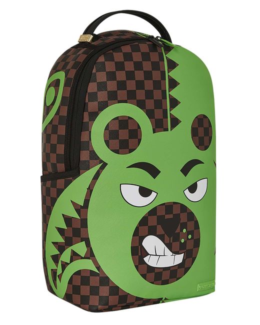 Sprayground 20l Money Bear Backpack in Green for Men | Lyst