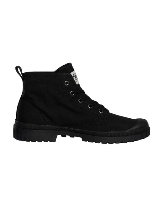 Palladium Pampa Sp20 Hi Canvas Boots in Black for Men | Lyst