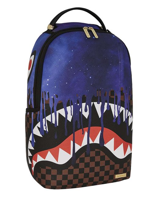 Sprayground 20l Lost In Space Drip Backpack in Blue for Men | Lyst UK