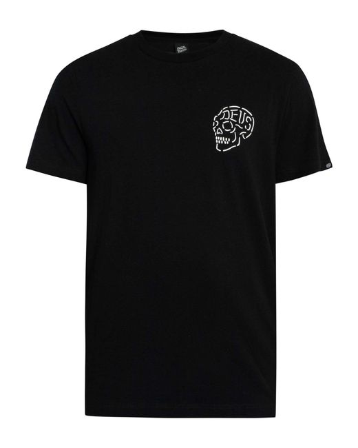 Deus Ex Machina Venice Skull Back Graphic T-shirt in Black for Men ...