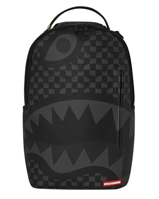 Sprayground 20l Hangover Drip Check Backpack in Black for Men | Lyst Canada