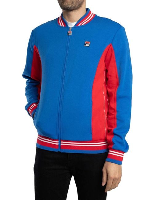 Fila Settanta Track Jacket in Blue for Men | Lyst UK