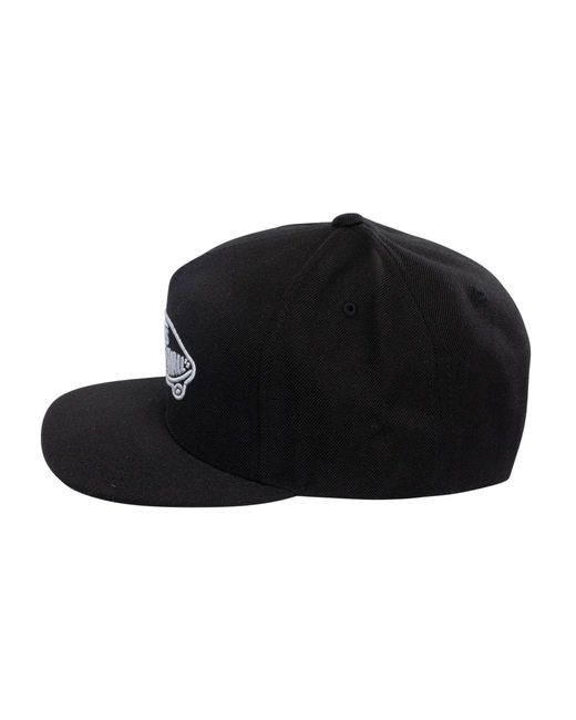 Vans Classic Snapback Cap in Black for Men | Lyst