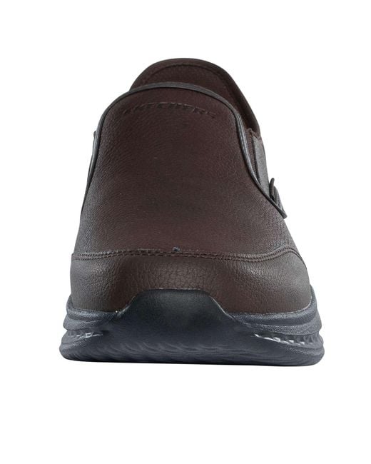 Skechers Slip-ins Relaxed Fit Slade Cooper Trainers in Brown for Men ...