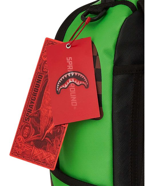 Sprayground 20l Money Bear Backpack in Green for Men | Lyst
