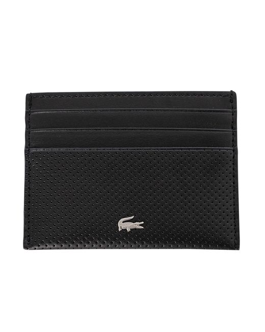 Lacoste Leather Belt/card Holder Gift Set in Black for Men | Lyst UK