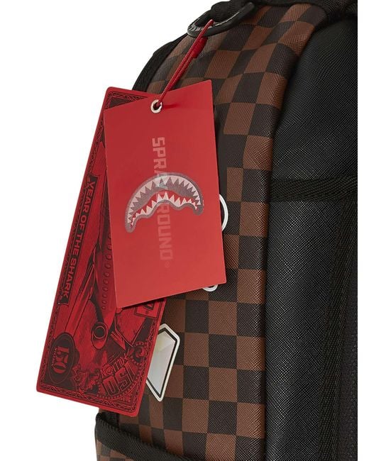 Sprayground 20l Sticker Campaign Backpack in Black for Men | Lyst