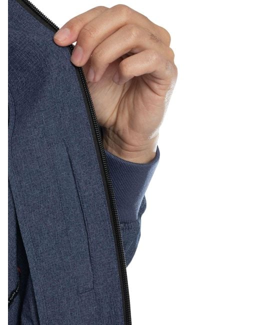 Ted Baker Elmhurst Tech Bomber Jacket in Blue for Men | Lyst