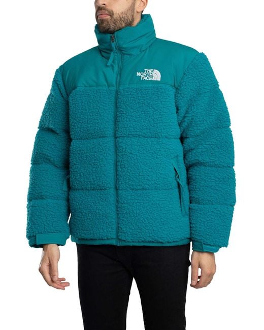 Men S High Pile Nuptse Jacket
