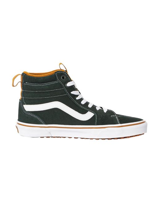 Vans Filmore Hi Guard Suede Trainers in Black for Men | Lyst