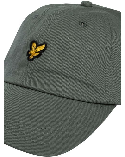 Lyle & Scott Logo Baseball Cap in Green for Men | Lyst UK