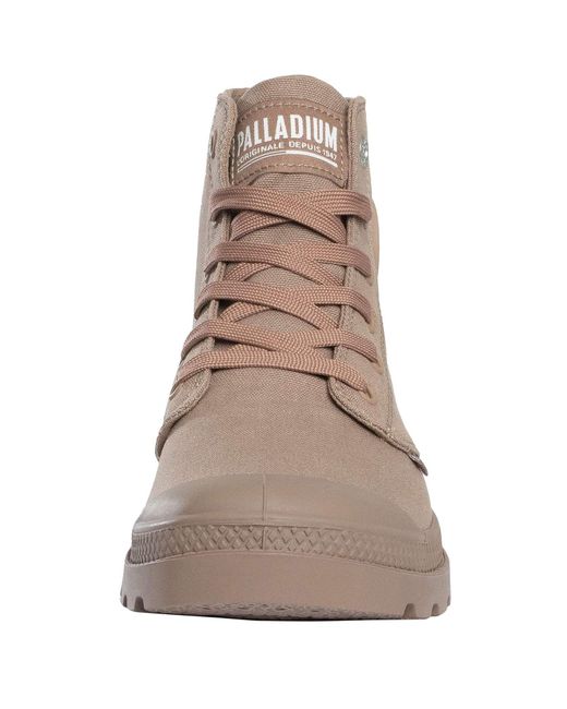 Palladium Mono Chrome Boots in Brown for Men | Lyst UK
