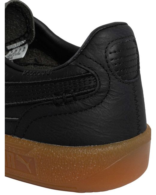 PUMA Palermo Leather Trainers in Blue for Men | Lyst UK