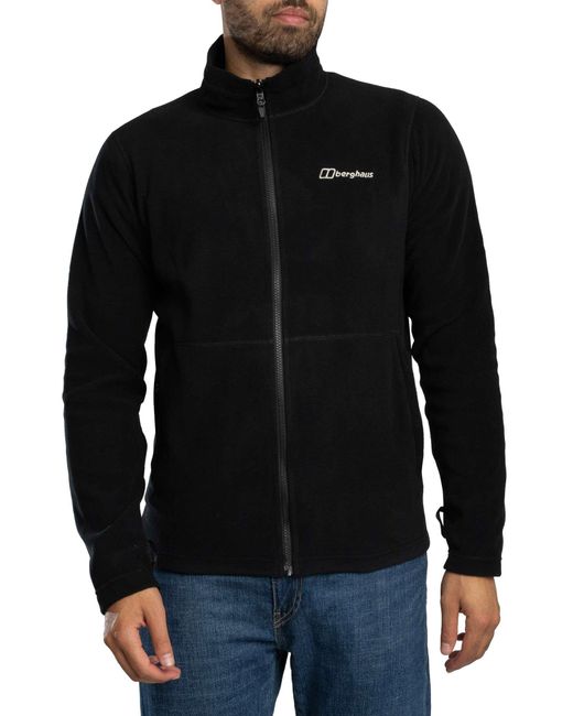 Berghaus Prism Micro Interactive Polartec Fleece Jacket in Black for ...