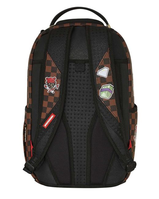 Sprayground 20l Sticker Campaign Backpack in Black for Men | Lyst